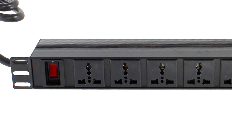 NPDU-1613-科佳电气机架式pdu 10A国标万用8孔PDU机柜插座-PDU-苏州工业园区科佳自动化有限公司
